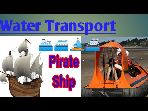 Water Transport।।Water Transport For Kids।।Water Transport With ...
