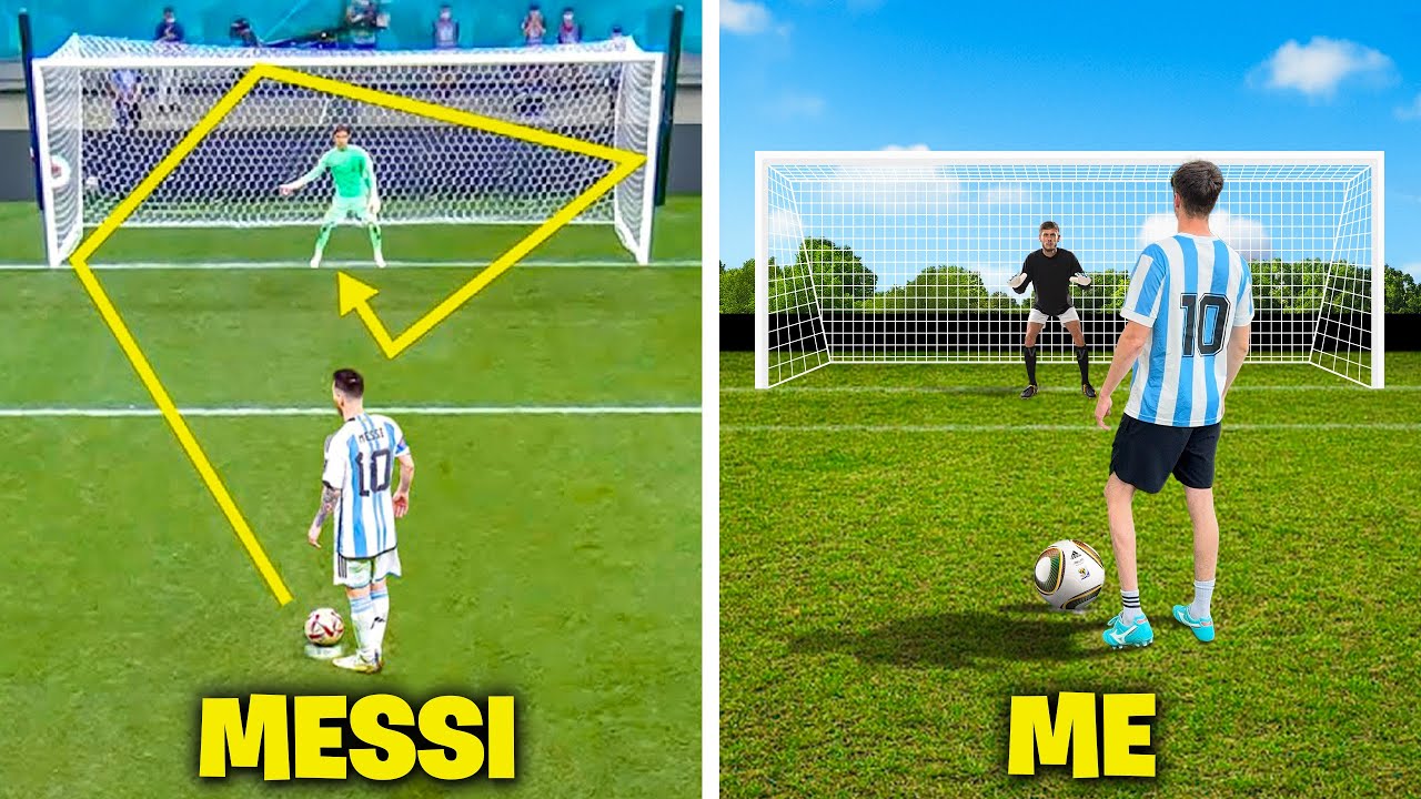 I Recreated Impossible Football Moments - YouTube