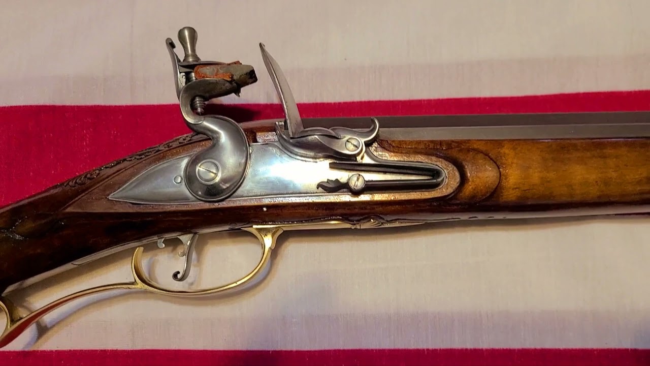 My completed Jim Chambers flintlock Virginia Rifle 2 - YouTube