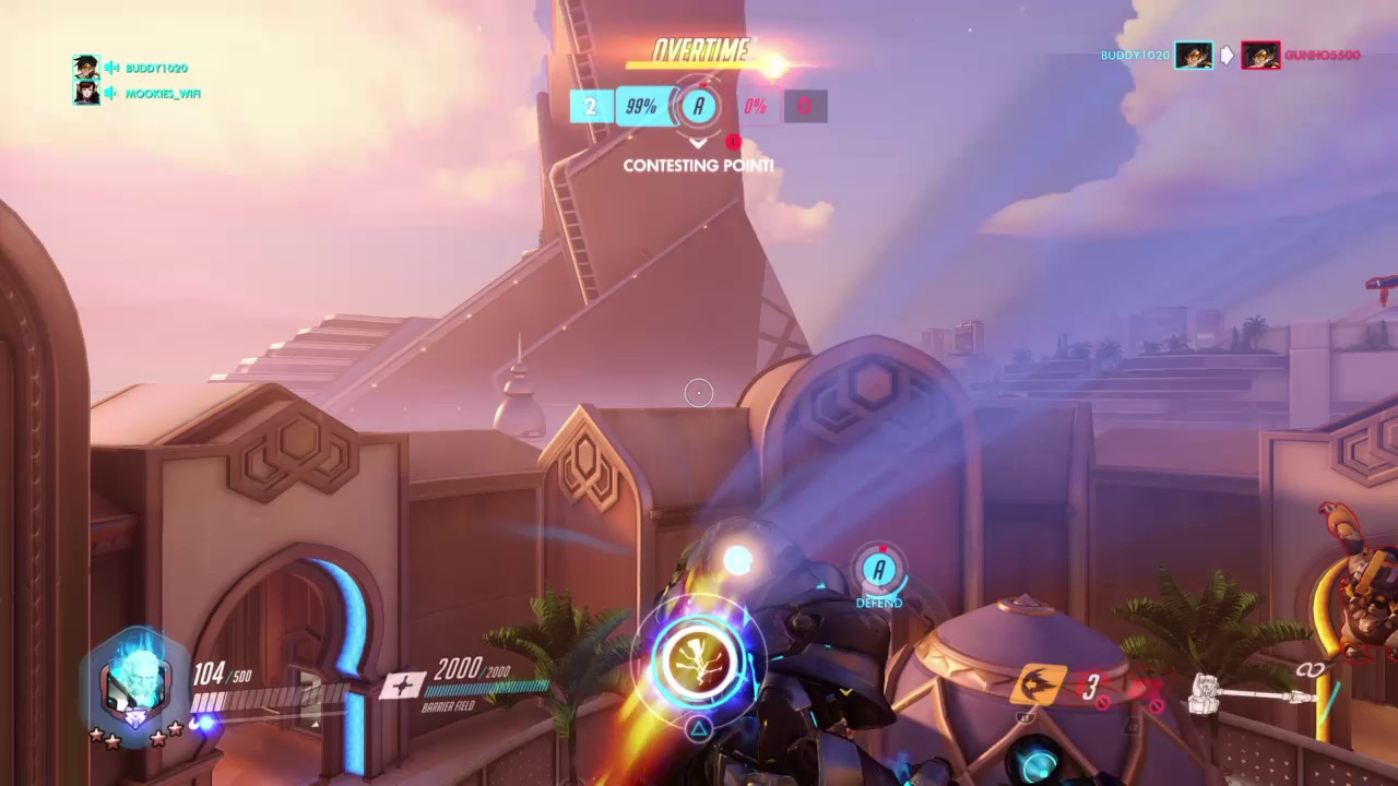 [Overwatch: Origins Edition] Reinhardt Jump Charge - YouTube