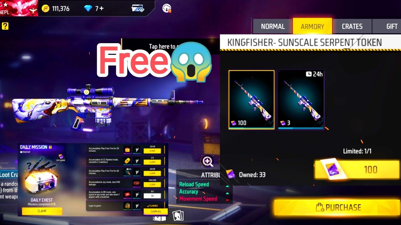 How to collect kingfisher sunscale serpent token - YouTube