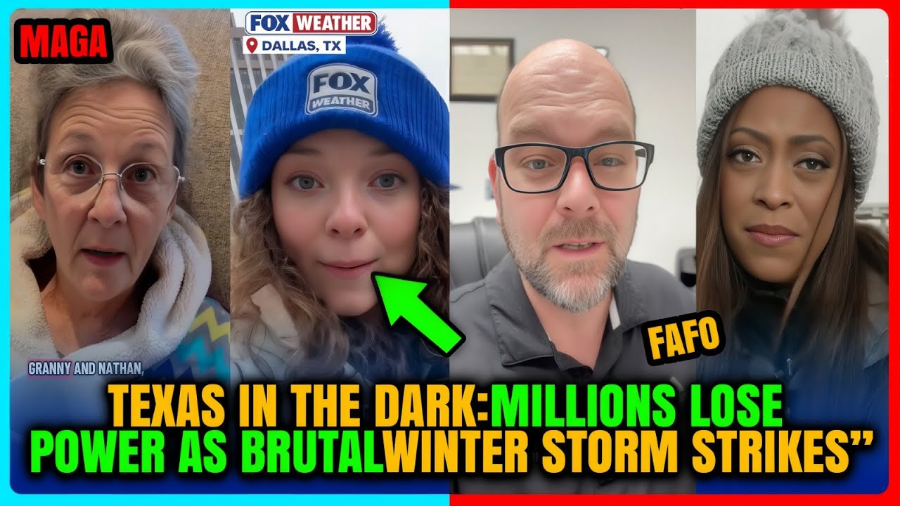 Texas in the Dark: Millions Lose Power as Winter Storm Hits—Now Begging ...
