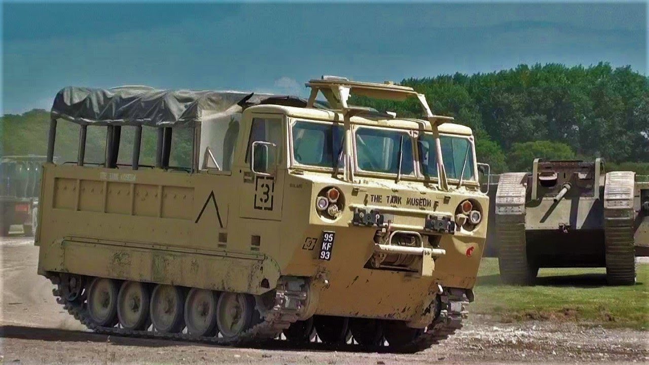 Riding In A Cargo Carrier M548A1 At Tankfest 2016 - YouTube