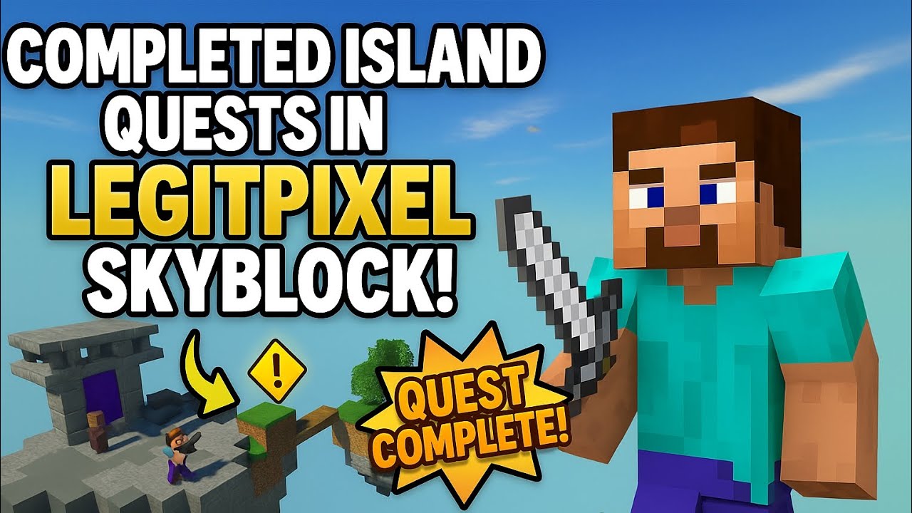 Completed Quests In Legitpixel Skyblock , THE BEST HYPIXEL SKYBLOCK ...