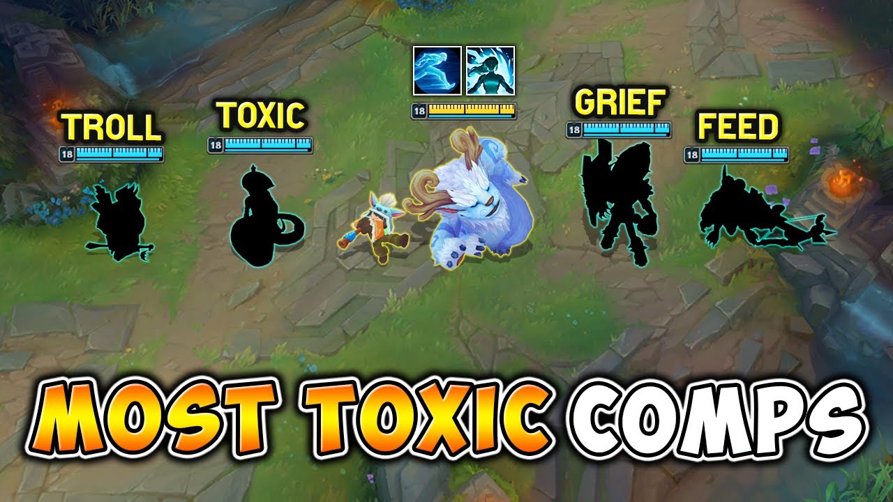 WE PLAYED THE MOST TOXIC COMPS FOR 2 HOURS STRAIGHT (TROLLING MOVIE ...
