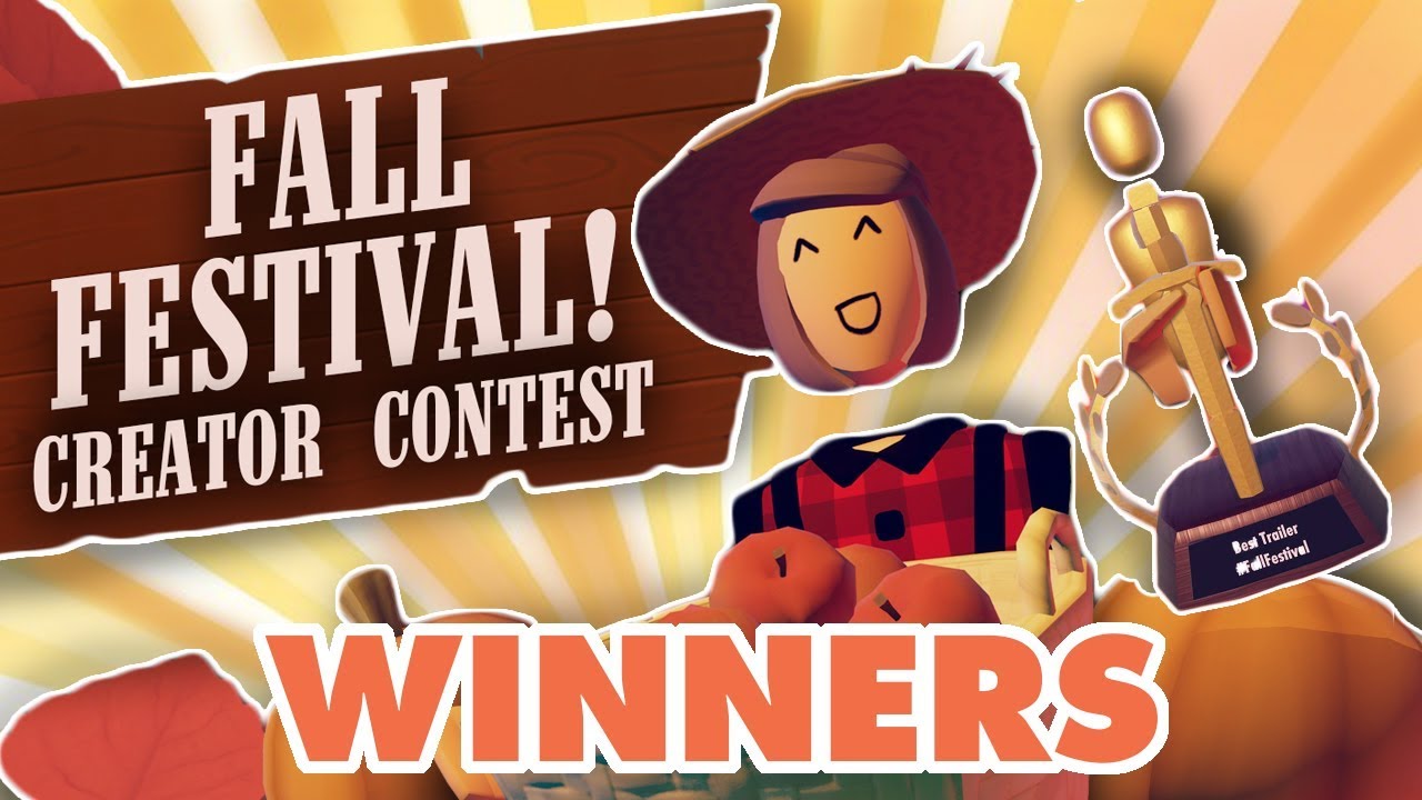 Fall Festival Room Creator Contest Winners! - YouTube