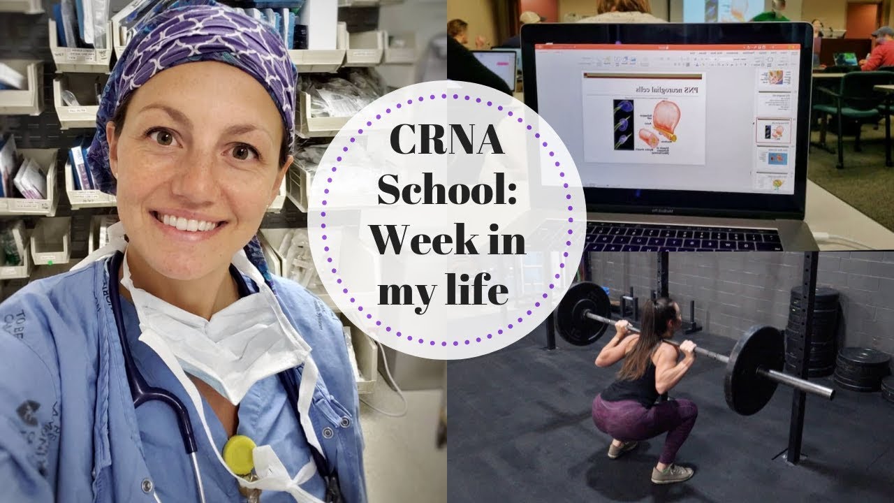SRNA WEEK IN MY LIFE | Balancing it all during CRNA school - YouTube