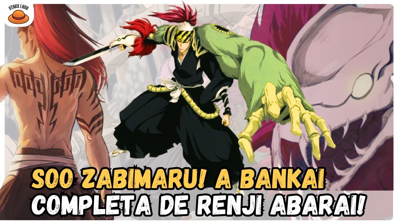 Universo Bleach! Bankai completa de Renji Abarai! O verdadeiro poder da ...