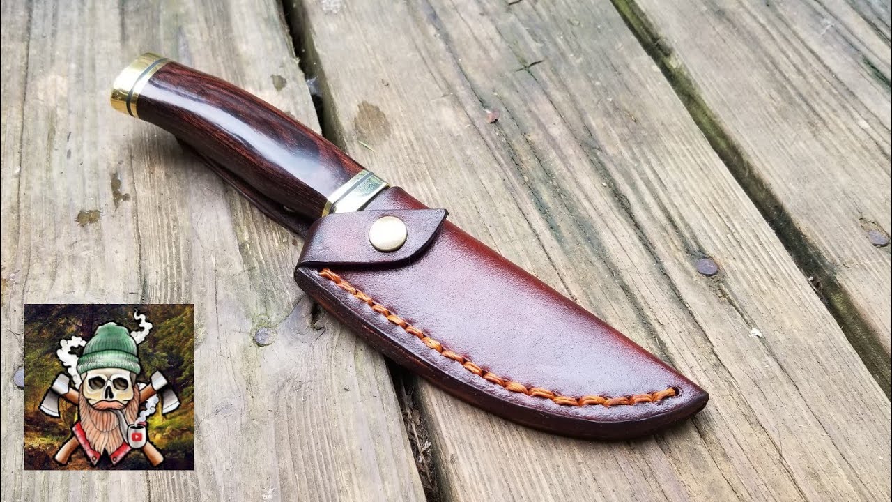 Leathercraft Buck 192 Sheath - YouTube