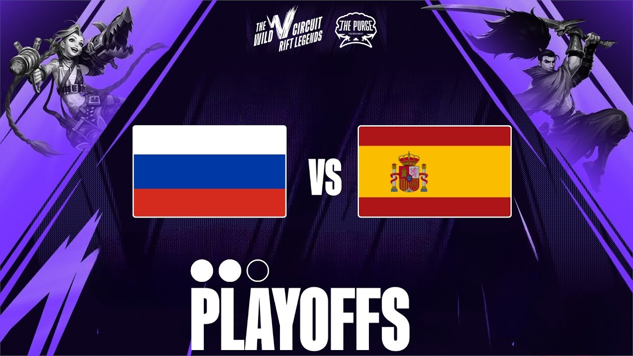 Russia vs. Spain - Game 2 (Bo3) | Playoffs - Day 2 | Wild Circuit ...