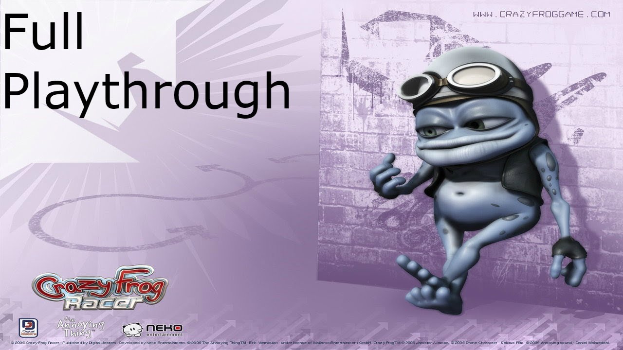 Crazy Frog Racer Full Playthrough - YouTube