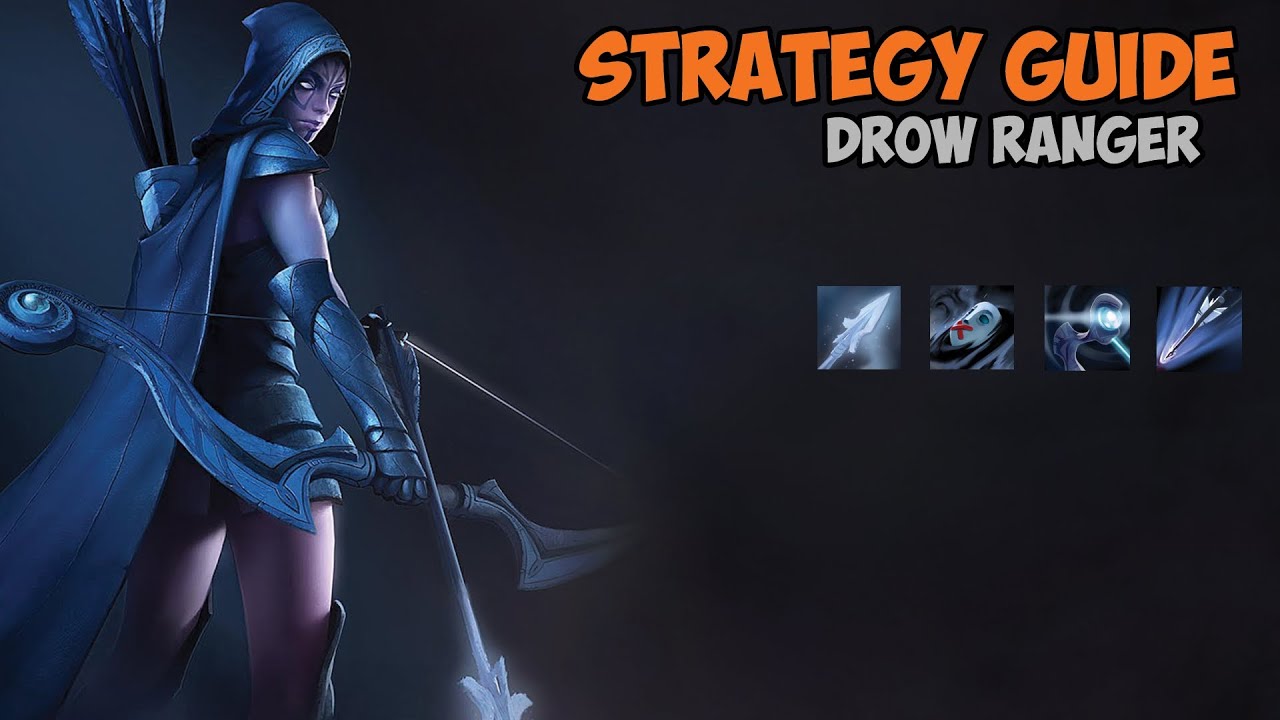 Dota 2: Hero Strategy DROW RANGER - YouTube