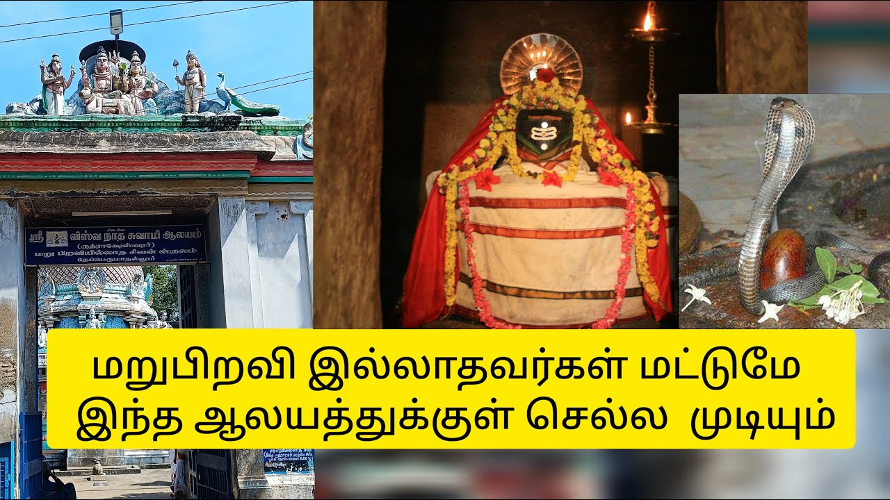 #Thepperumanallur sivan kovil #யாருக்கு மறுபிறவி இல்லையோ அவர்கள்தான் இக்கோயிலுக்கு வரமுடியும் ...