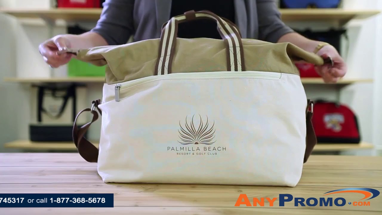 Promo Product Review: Charlie Cotton Weekender | AnyPromo 745316 745317 ...