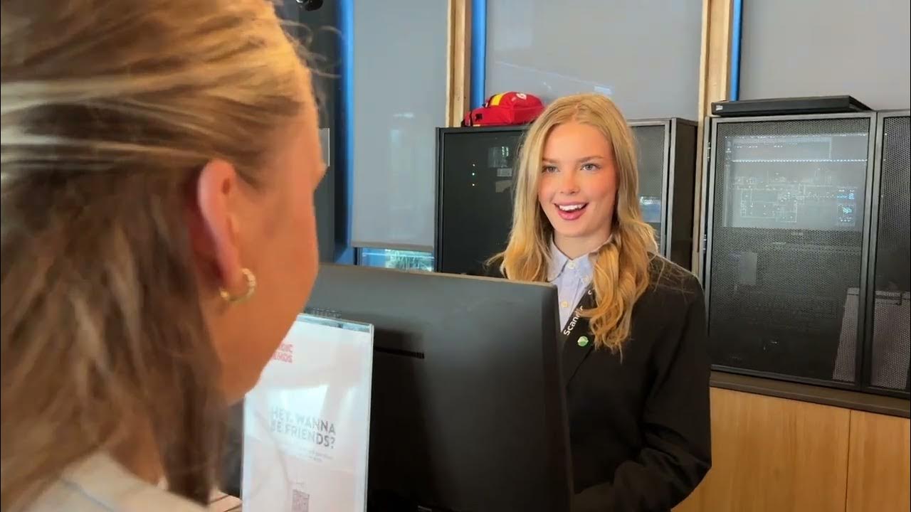 Salg, service og reiseliv på Hamar katedralskole - YouTube