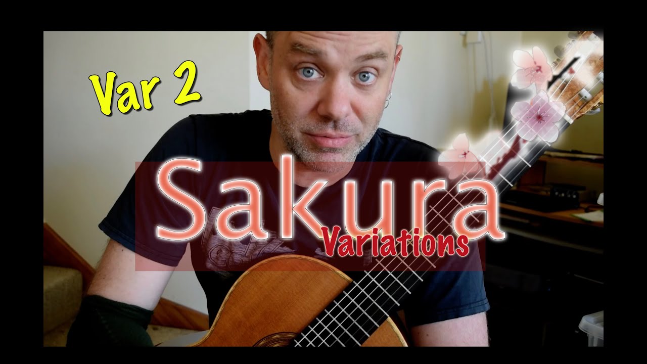 Sakura Guitar Tutorial - Variation 2 Harmonics (Yuquijiro Yocoh) - YouTube