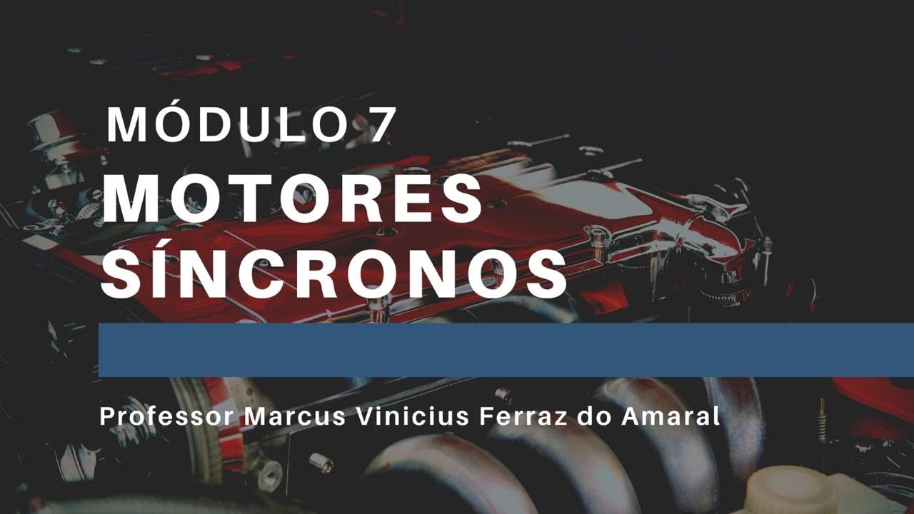 Máquinas Síncronas: Módulo 7 - Controle de tensão e frequência - YouTube