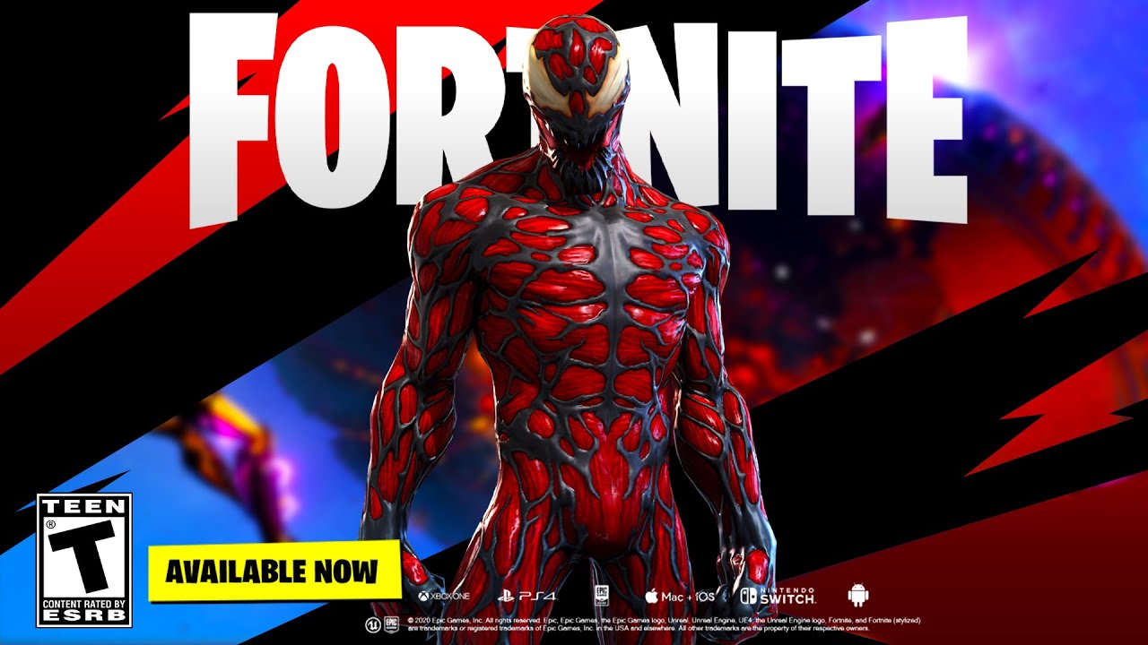 Fortnite Carnage Skin Trailer (Season 8) - YouTube