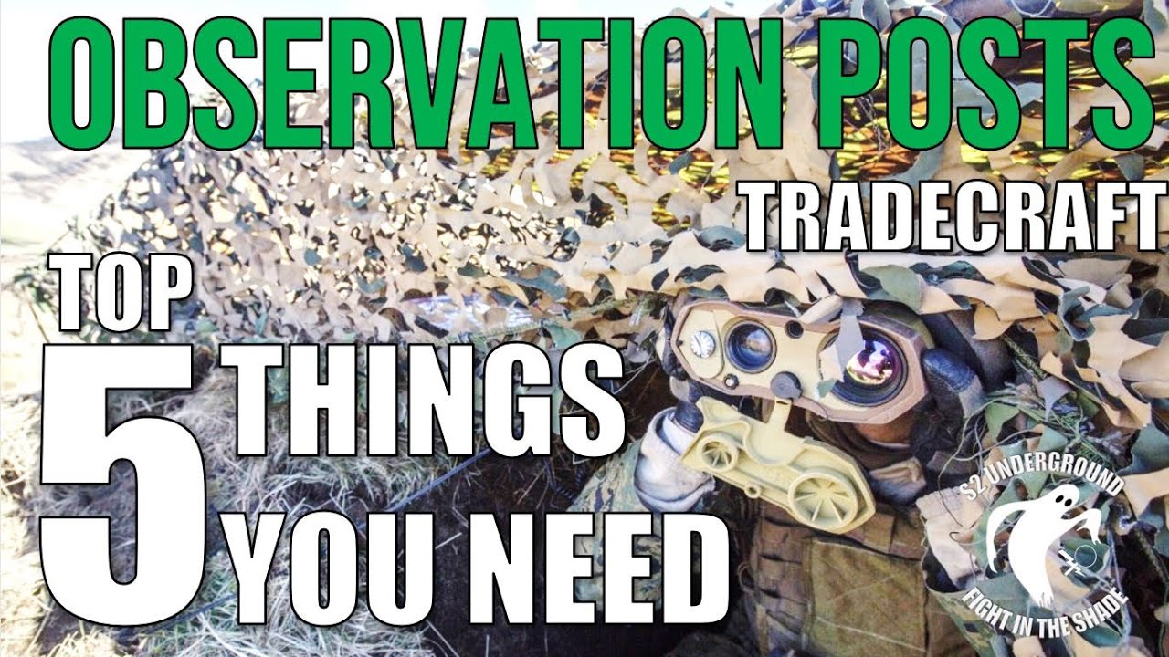 The Observation Post: Top 5 Things You Need - YouTube