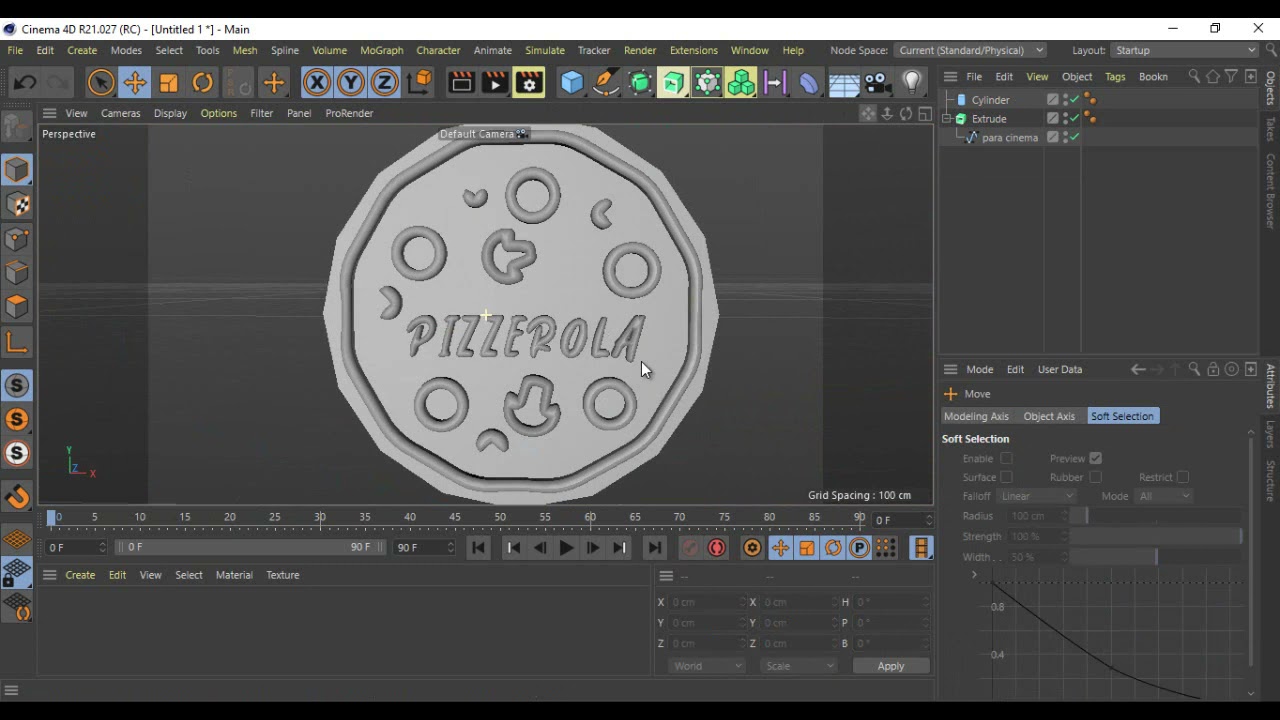 Modelado a partir de un vector de Ai - YouTube