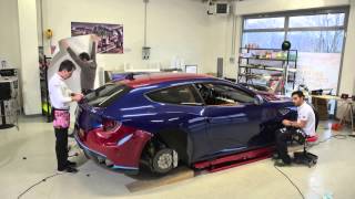 Wrapping Zone Ferrari FF TimeLapse
