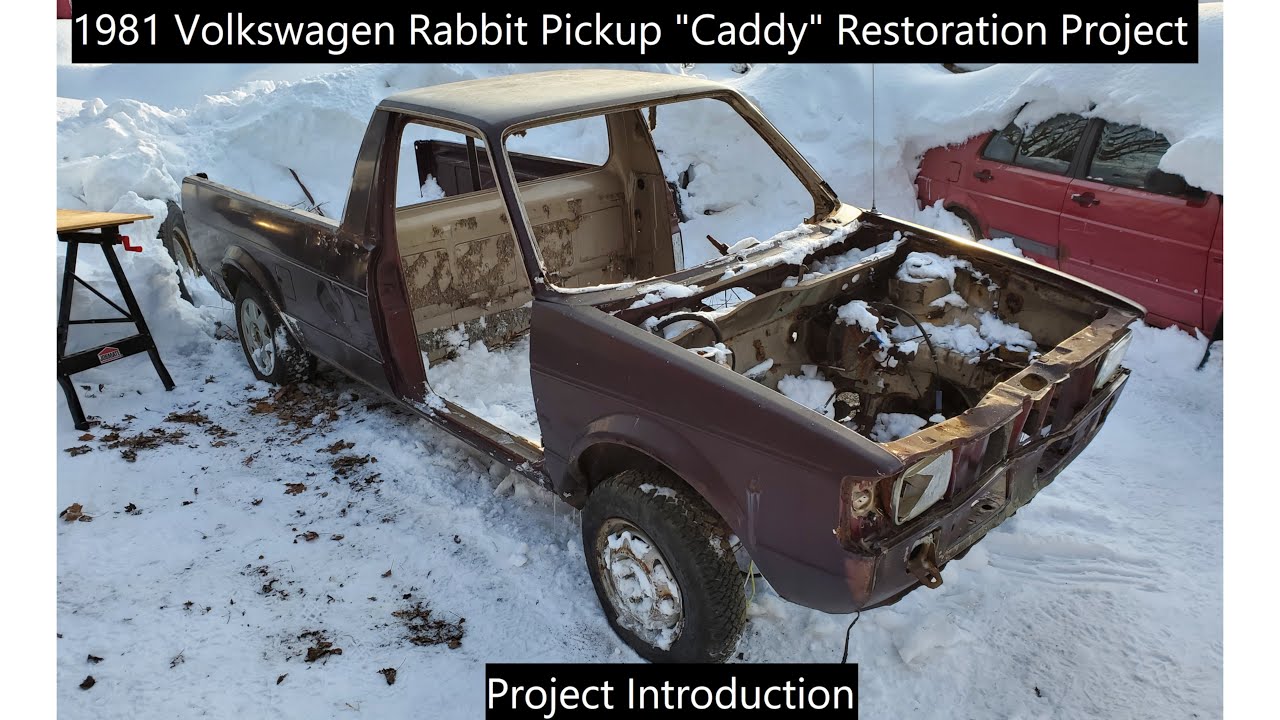 1981 Volkswagen Rabbit Pickup Restoration Episode 1 // Project ...