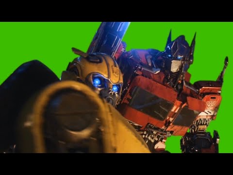 transformer Optimus Prime Green screen - YouTube