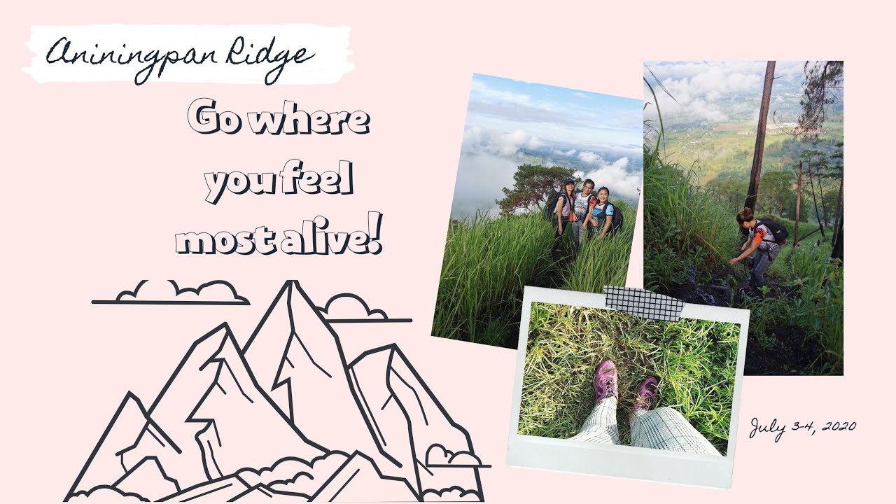 Aniningpan Ridge | First outdoor after ECQ! - YouTube