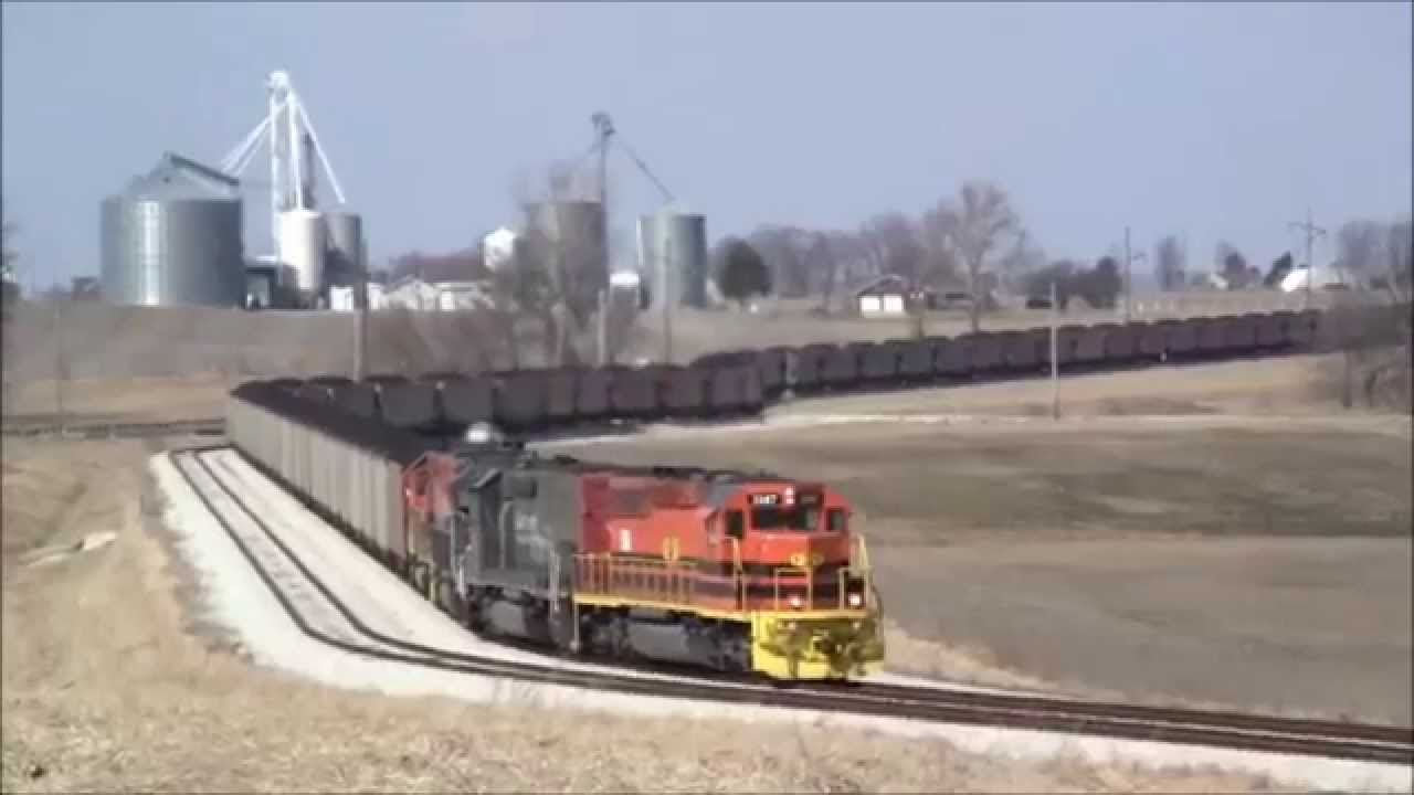 ISRR(G&W) Coal Train to Duke Energy's Coal Gas Plant - YouTube