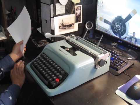 Olivetti Studio 44 Overview - YouTube