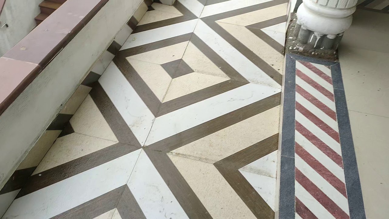 Lobby tiles design - YouTube