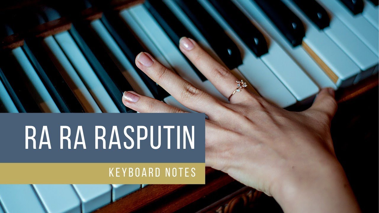 RA RA RASPUTIN - Easy Piano Tutorial || Notes || #youtube - YouTube