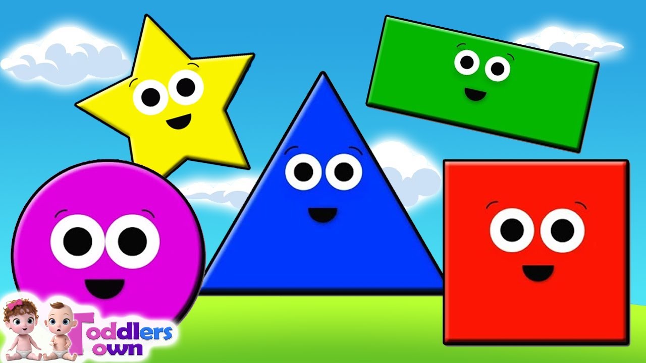 Shape Song | We Are Shapes | The Finger Family Song | Shape Finger ...
