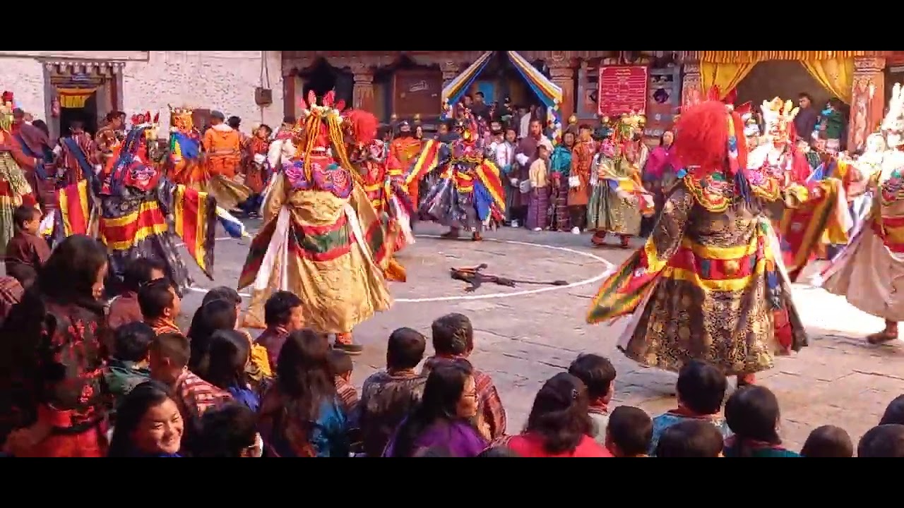 Tung ngam Cham][ third day of Trashigang tshechu 3/12/2022. - YouTube
