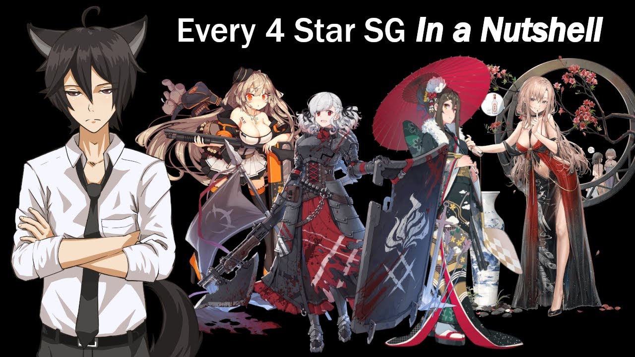 Every 4 Star SG in Girl's Frontline in a Nutshell - YouTube