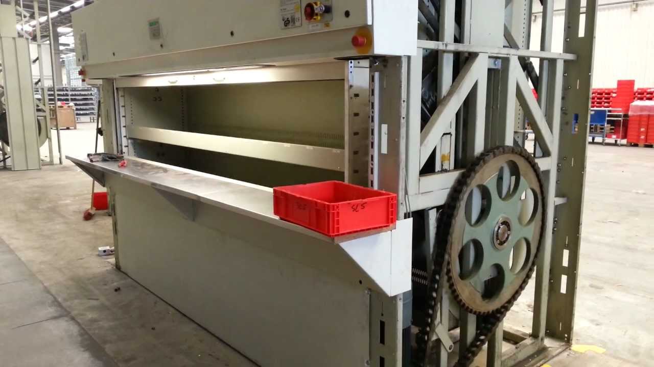 Megamat Paternoster mit Mega-Zuladung bei Selektor Lagerlogistik.mp4 ...