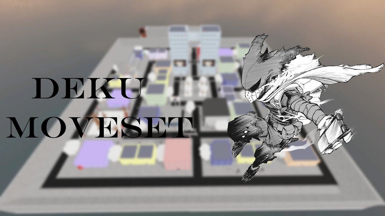 Deku Moveset In JJS - YouTube