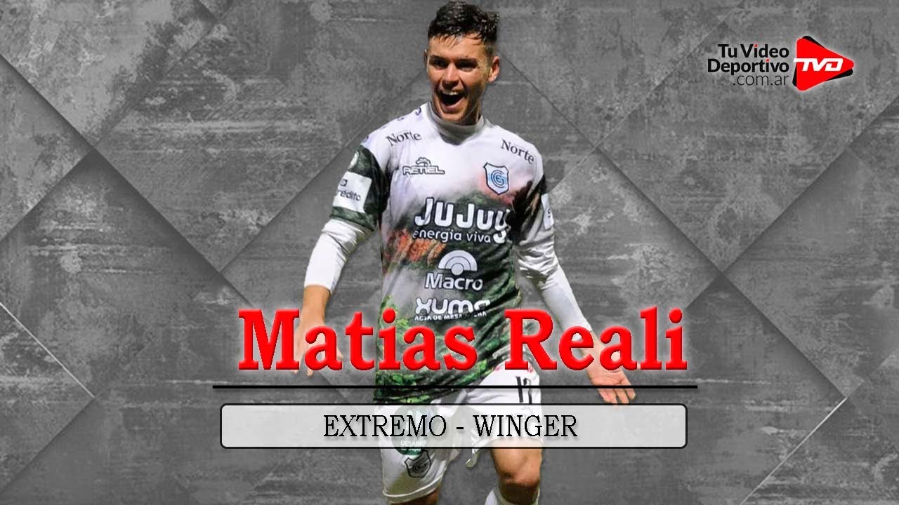 Matías Reali | Delantero Extremo - Winger • 2022 - YouTube