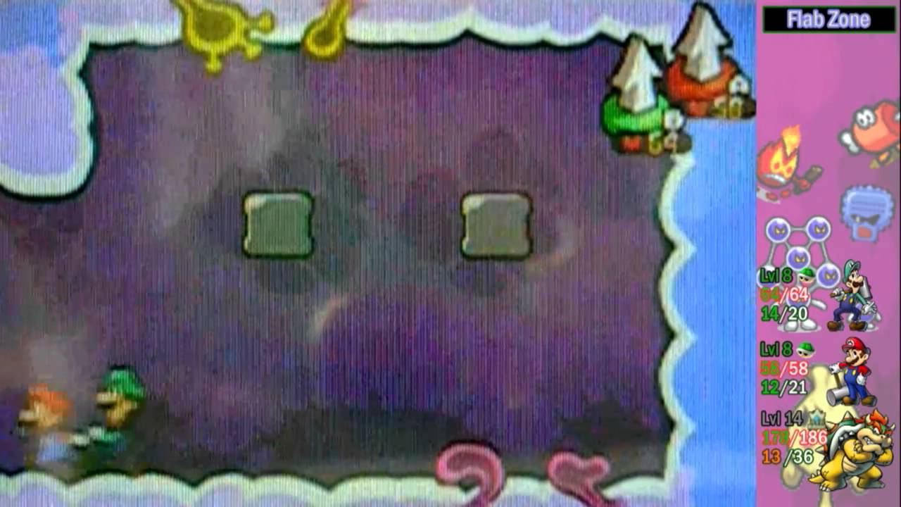 Bowser's Inside Story Walkthrough Part 18 - Flab Zone II - YouTube