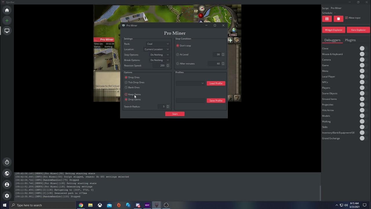 How To Bot Mining in OSRS using EpicBot! - YouTube
