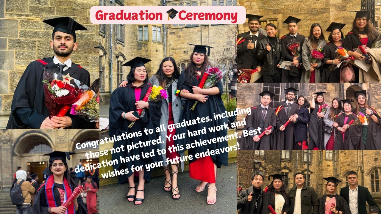 Bangor University Graduation Ceremony 2024 🎓🇬🇧 अविस्मरणीय क्षणहरू ...