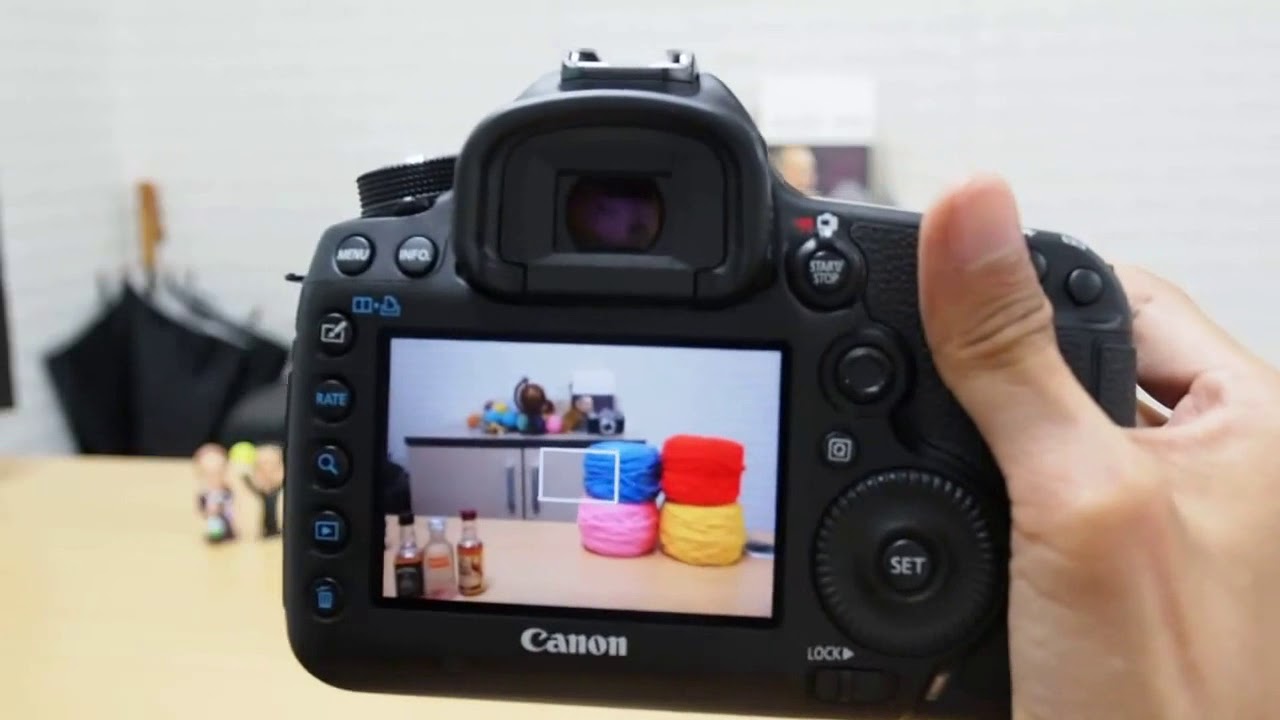 Canon EOS 5D markIII Live View Mode TUBE CAMERA - YouTube