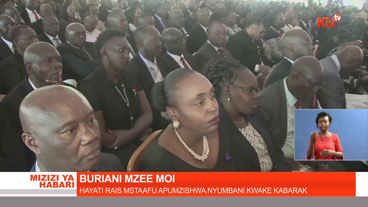 UHURU'S TRIBUTE SPEECH THAT LEFT MOURNERS IN STITCHES DURING MZEE MOI'S ...