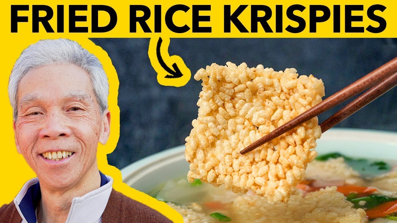 ♨️ Dad’s SIZZLING Rice Soup! (鍋巴湯) - YouTube