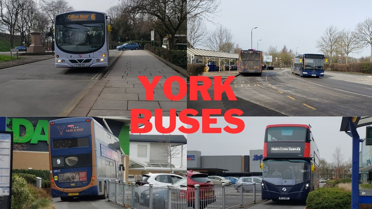 Adventure Round York By FIRST BUS! Routes 2 , 4, 6, 7, 9 | 15/3/23 ...