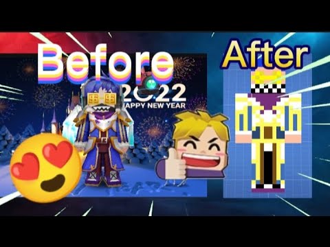 Make Blockman GO Skin into Minecraft Skin!! - YouTube