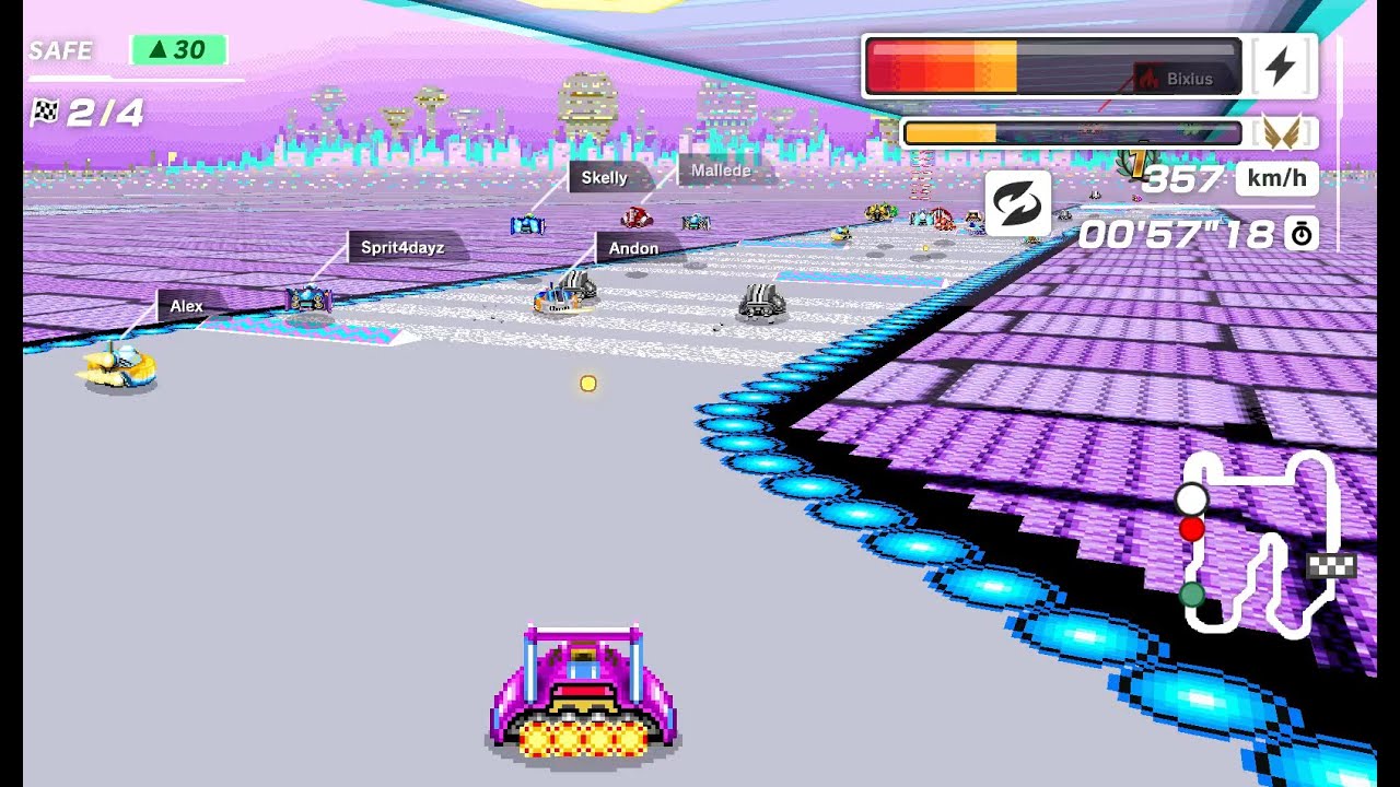 F-Zero 99 - Episode 8: Queen crash - YouTube