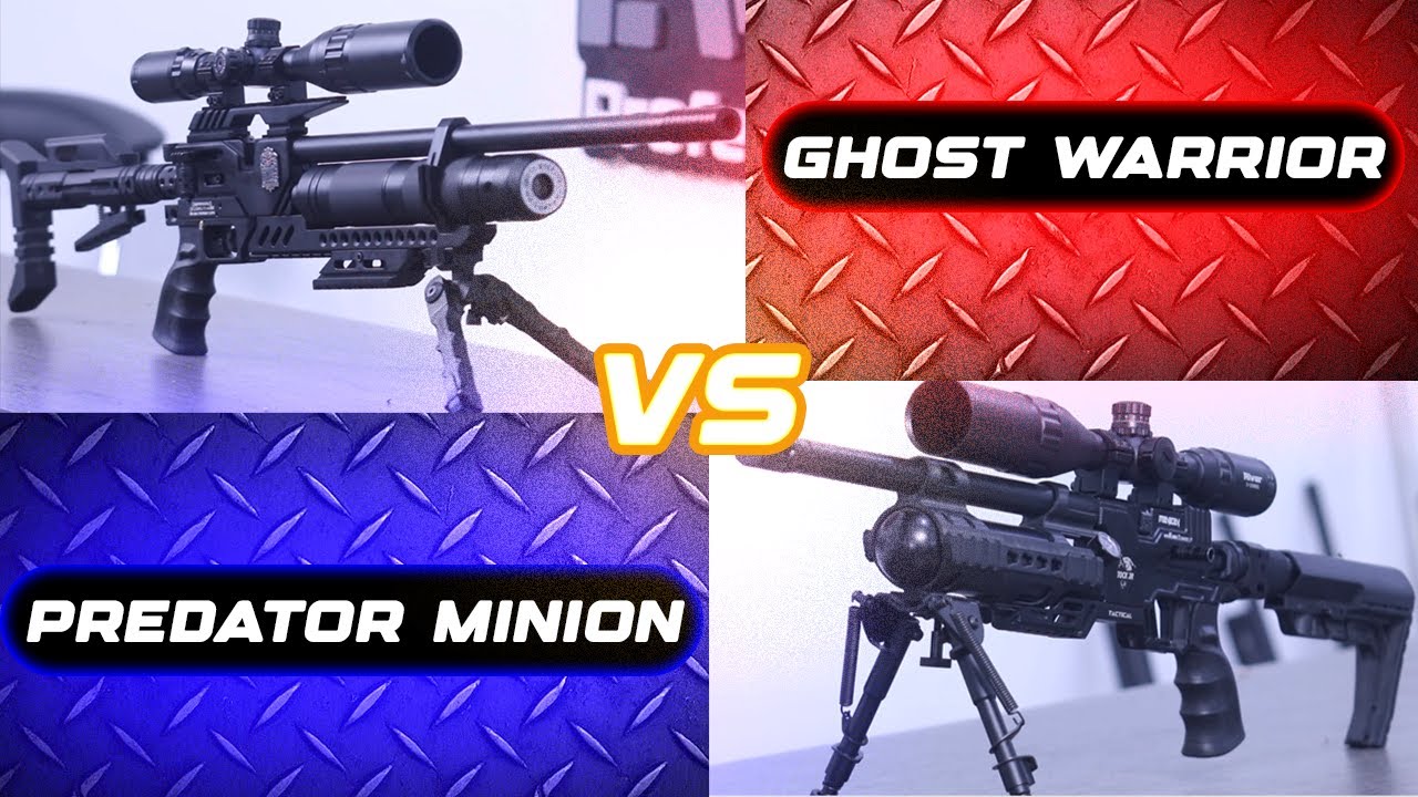 [ BATTLE ] SENAPAN PCP GHOST WARRIOR VS PCP PREDATOR MINION | MANA YANG ...