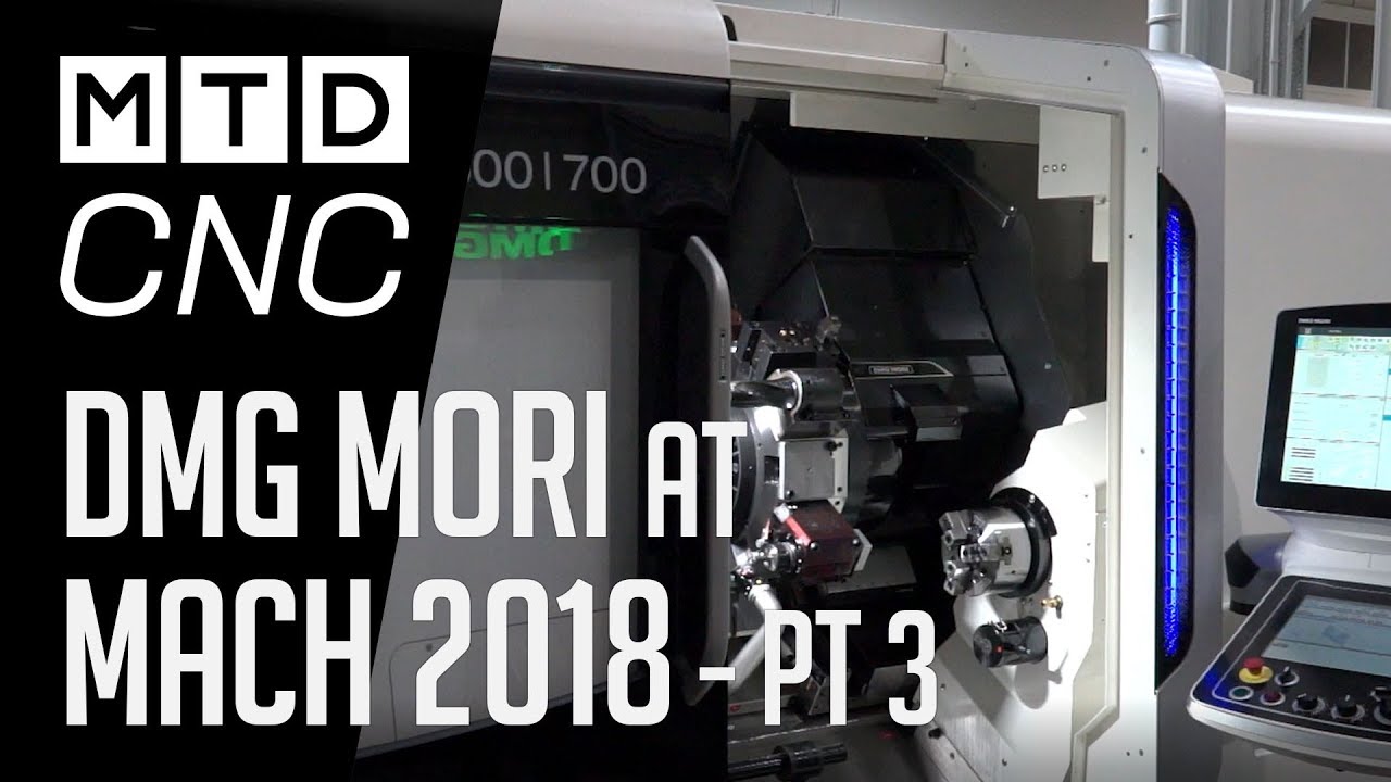 See the DMG MORI NLX2500 with Gantry at MACH 2018 - YouTube