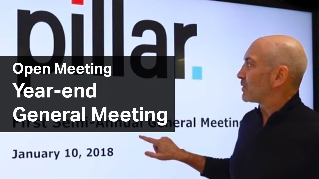 Year-end Pillar General Meeting | Pillar - YouTube